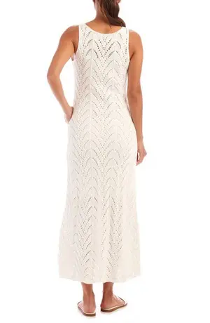 Karen Kane Openwork Midi Dress