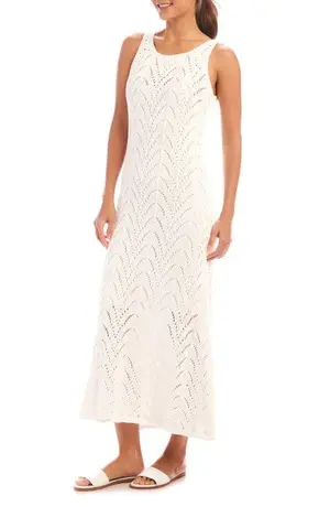 Karen Kane Openwork Midi Dress