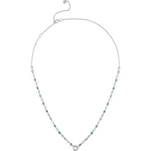 EDEN PRESLEY Sapphire And Diamond Pendant Necklace - White Gold