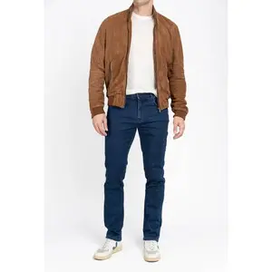 JACK OF SPADES High Roller Relaxed Fit Jeans - Night Shadow