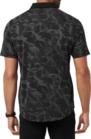 Travis Mathew Study Abroad Abstract Print Polo