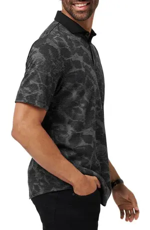 Travis Mathew Study Abroad Abstract Print Polo