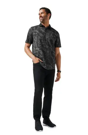Travis Mathew Study Abroad Abstract Print Polo