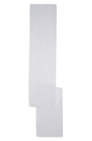 PETITE PLUME French Ticking Table Runner - Red