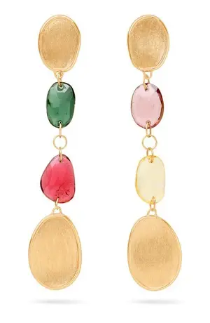 Marco Bicego Lunaria Color Drop Earrings