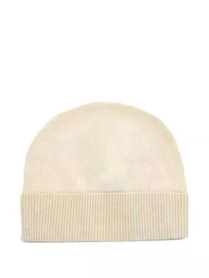BOSS Ribbed Beanie - Neutrals