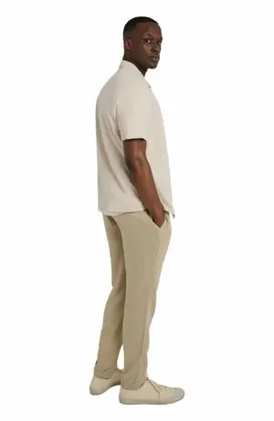 Onia Slub Short Sleeve Button-up Shirt