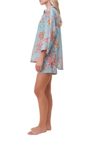 PAPINELLE Coco Cotton & Silk Short Pajamas