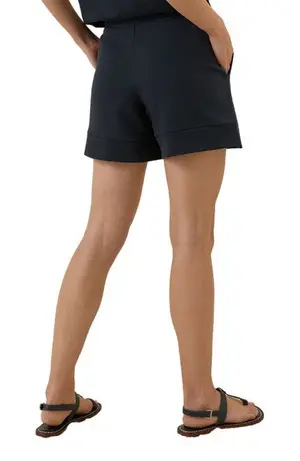 PACT Organic Cotton Airplane Pull On Short - Midnight Blue