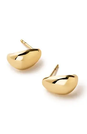 ANA LUISA Teardrop Huggie Stud Earrings