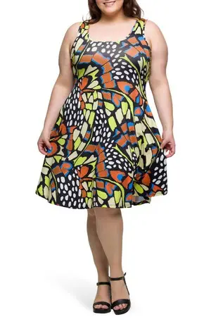 24seven Comfort Apparel Scoop Neck Day Dresses