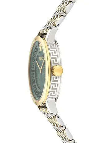 Versace Greca Fortuna Two-tone Bracelet Watch