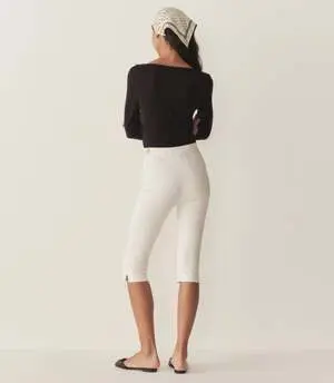 DÔEN Lula Capri Pant - Salt