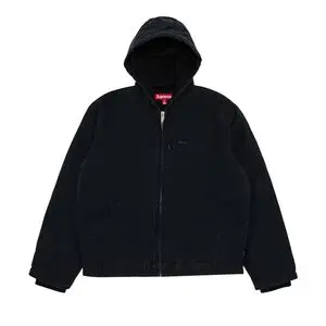 Supreme X Thrasher Hooded Work Jacket - Black
