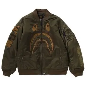 A BATHING APE Shark Ma-1 Jacket