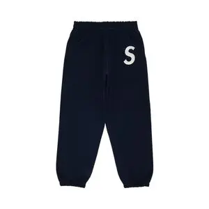 Supreme Logo Sweatpant 'navy - Blue