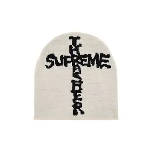 Supreme X Thrasher Beanie - Cream