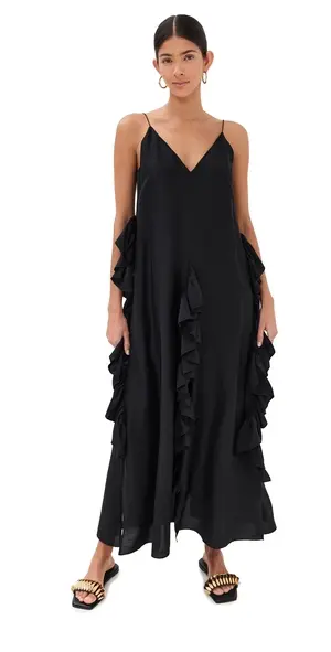 Bite Studios Stasia Slit Frill Dress