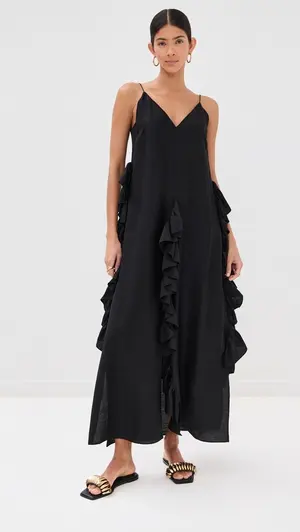 Bite Studios Stasia Slit Frill Dress