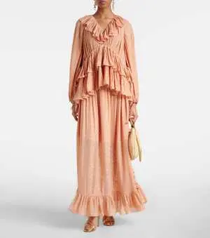 Zimmermann Rhiannon Ruffled Blouse
