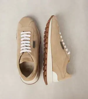 Brunello Cucinelli Monili Suede Sneakers