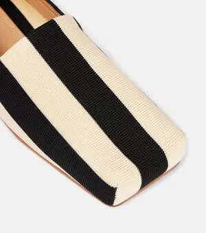 Jacquemus Carré Striped Slip-on Shoes
