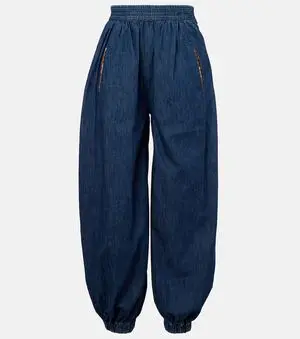 Valentino Garavani Elasticated Jeans For Women