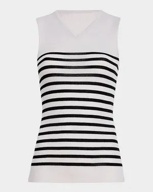 Khaite Striped Camis Tanks For Women