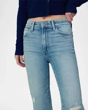 JOE & APOS;S JEANS Joe's Jeans The Blake Cropped Wide-leg Jeans - Immaculate