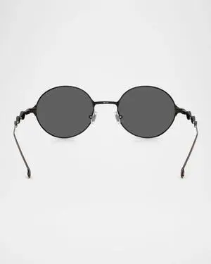 DIESEL® Diesel DL1008 Round Sunglasses Grey