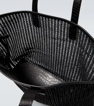 Dolce & Gabbana Adamo Woven Shopper