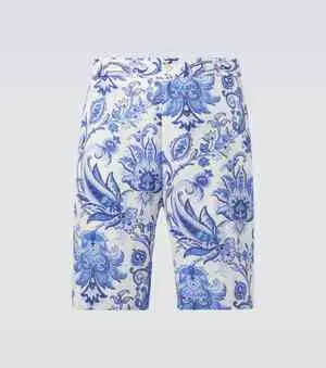 Etro Frill Shorts For Men