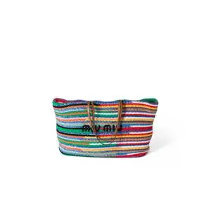 Miu Miu Crochet Tote Bag - Multicolored