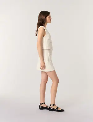 Maje Lace V-neck Jacket