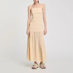 Sandro Knit Maxi Dress