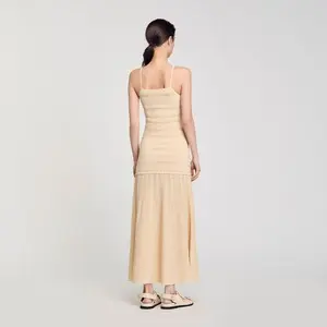 Sandro Knit Maxi Dress