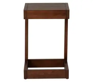LINON Home Summerlyn C Table Walnut