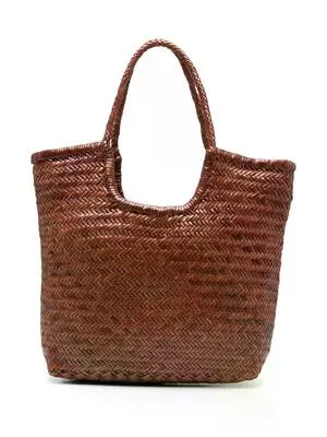 Dragon Diffusion Ns Diagonal Triple Jump Tote Bag - Brown
