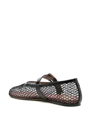 Paris Texas Sveva Ballet Flats - Black