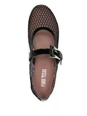 Paris Texas Sveva Ballet Flats - Black