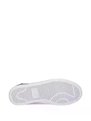 EA7 Logo-embossed Sneakers - Black