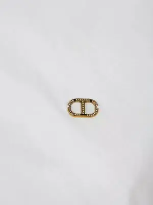 TWINSET Rhinestone Embellished Cropped Top