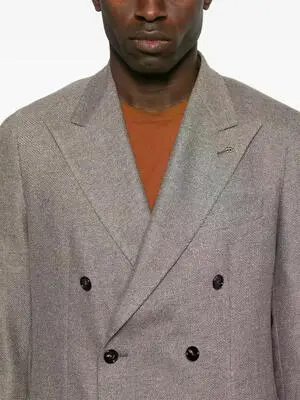 Tagliatore Double-breasted Blazer - Brown
