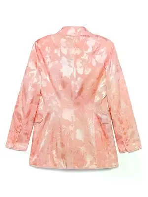 Ermanno Scervino Floral-jacquard Blazer - Pink