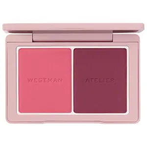 WESTMAN ATELIER Baby Cheeks Powder Blush Duo - Jam & Fizz