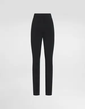 Dolce & Gabbana Milano Stitch Stretch Jersey Leggings