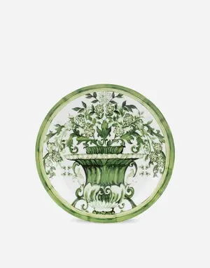 Dolce & Gabbana Set 2 Porcelain Dinner Plates - Multicolor