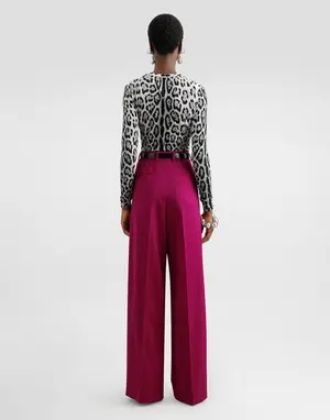 Dolce & Gabbana Woolen Palazzo Pants