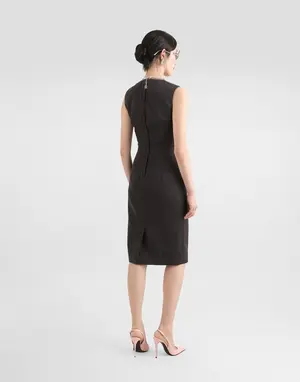 Dolce & Gabbana Wool Sheath Dress - Grey