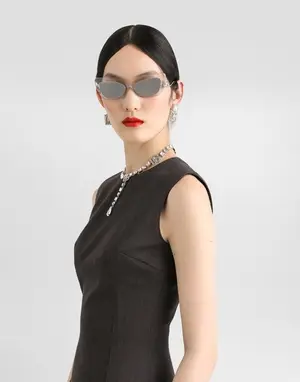 Dolce & Gabbana Wool Sheath Dress - Grey